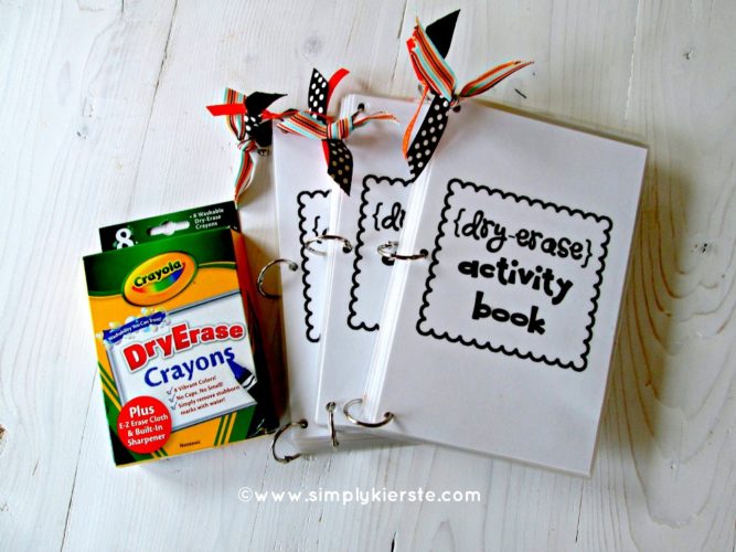 Dry Erase Activity Books | oldsaltfarm.com