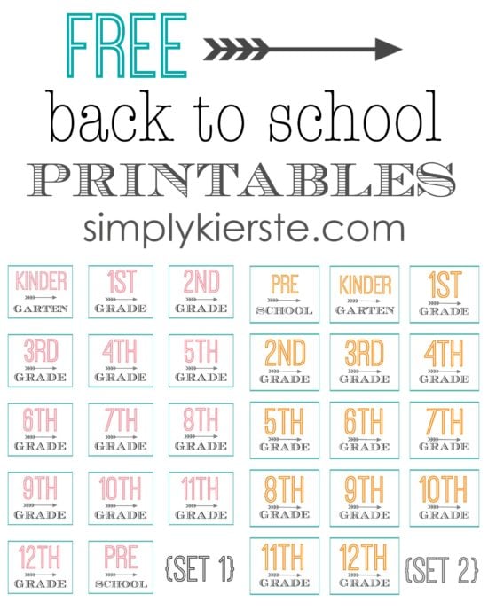 Last Day of School Countdown | Free Printable | Old Salt Farm