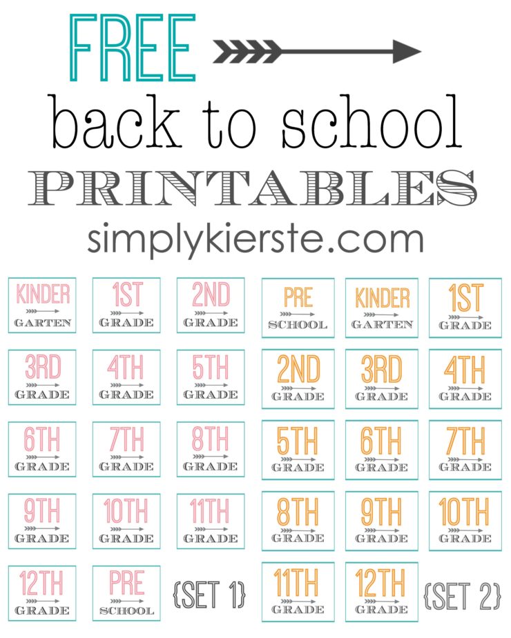 Last Day of School Countdown | Free Printable | Old Salt Farm