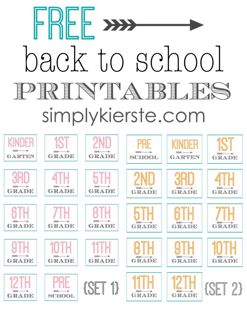 Last Day of School Countdown | Free Printable | Old Salt Farm