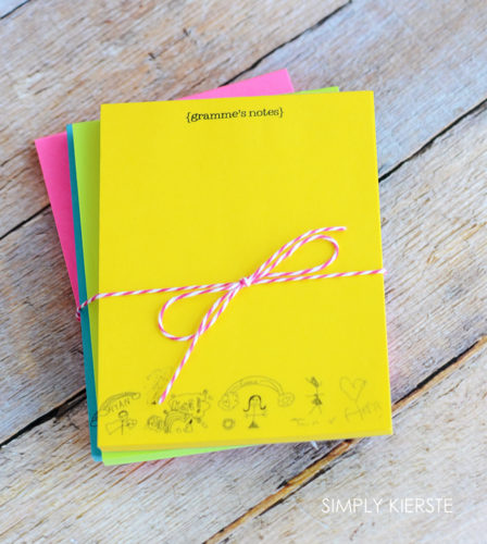 DIY Personalized Notepaper | Gift Ideas | Old Salt Farm