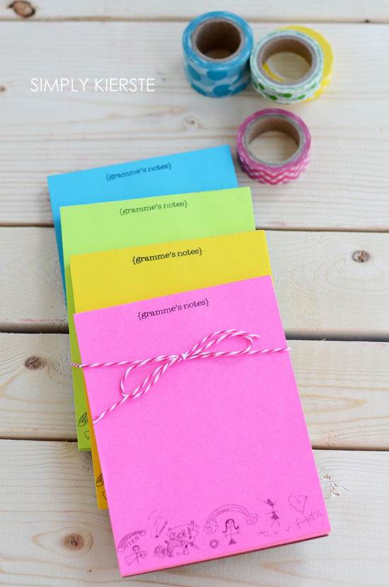 DIY Personalized Notepaper | Gift Ideas | Old Salt Farm