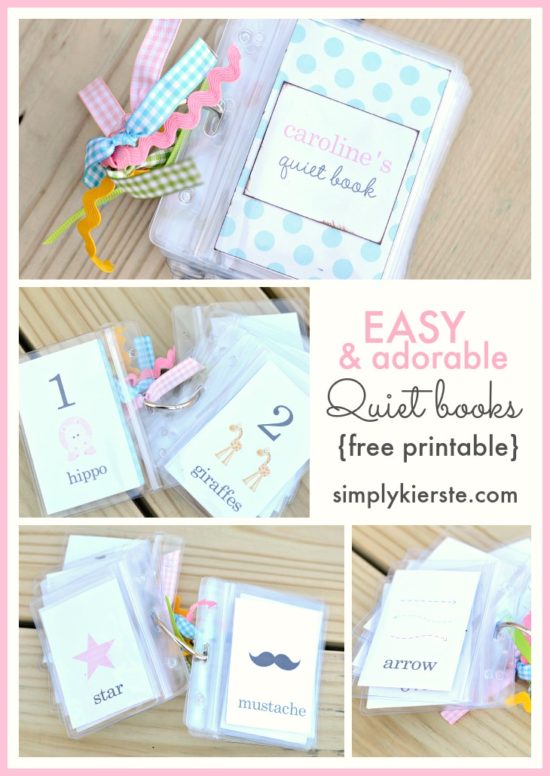 How to make an easy & adorable quiet book | simply kierste