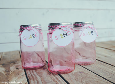 Save, Spend & Share Jars for Kids - Old Salt Farm