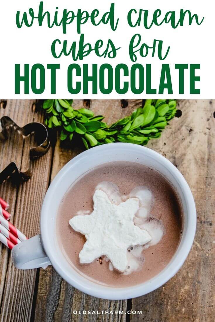 Whipped Cream Cubes for Hot Chocolate - Old Salt Farm