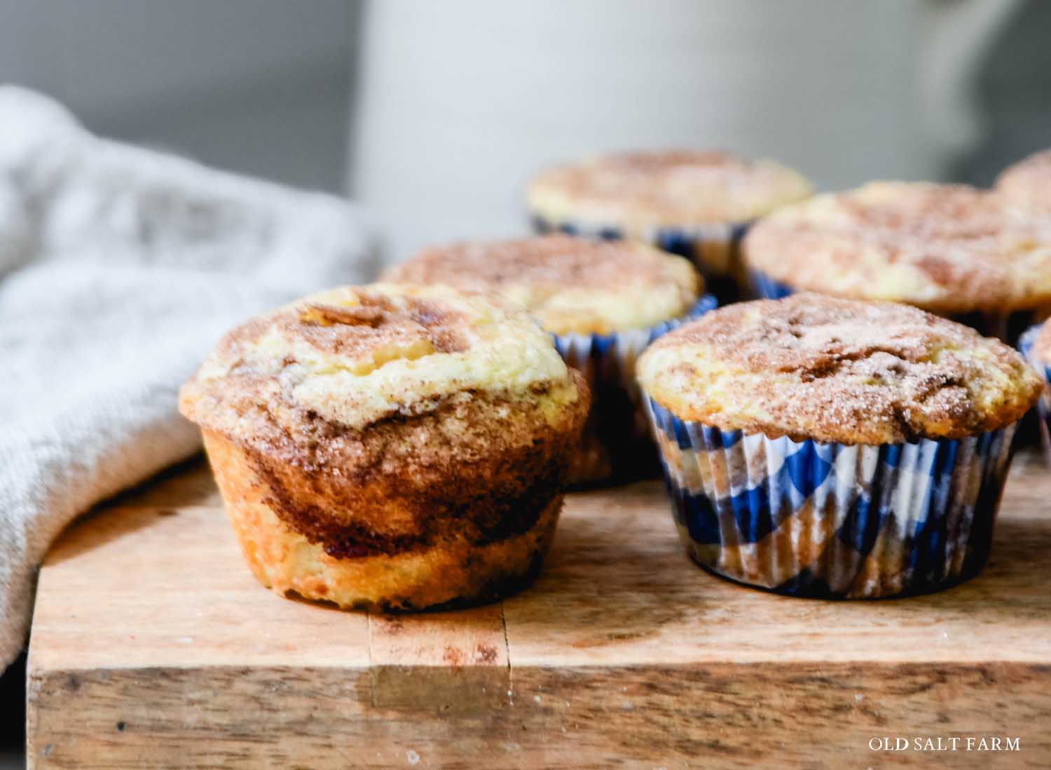 Sour Cream Muffins Recipe | Old Salt Farm