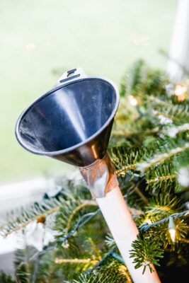 Easy Way To Water a Christmas Tree | Old Salt Farm