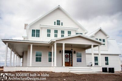 Farmhouse Plans with Porches | Old Salt Farm