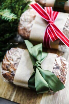 How to Wrap Baked Goods for Christmas | Old Salt Farm