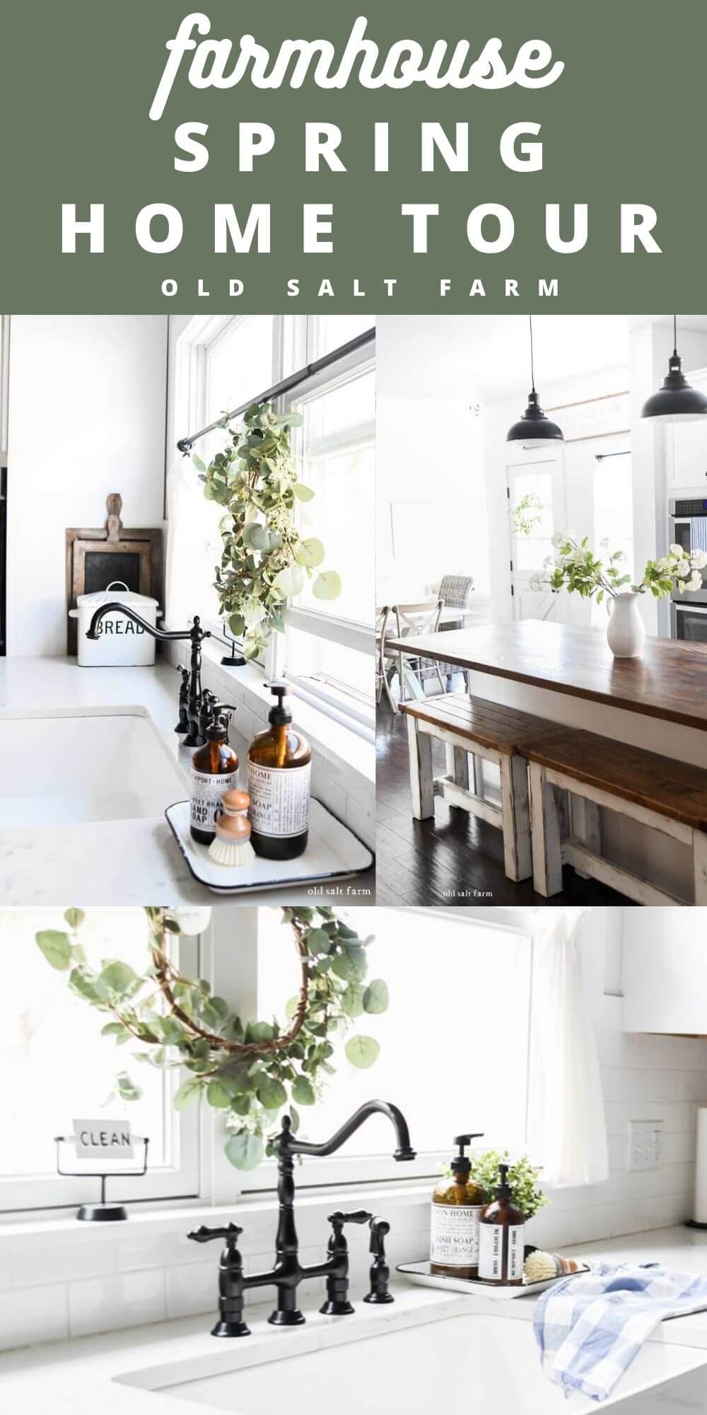 Simple Spring Farmhouse Home Tour