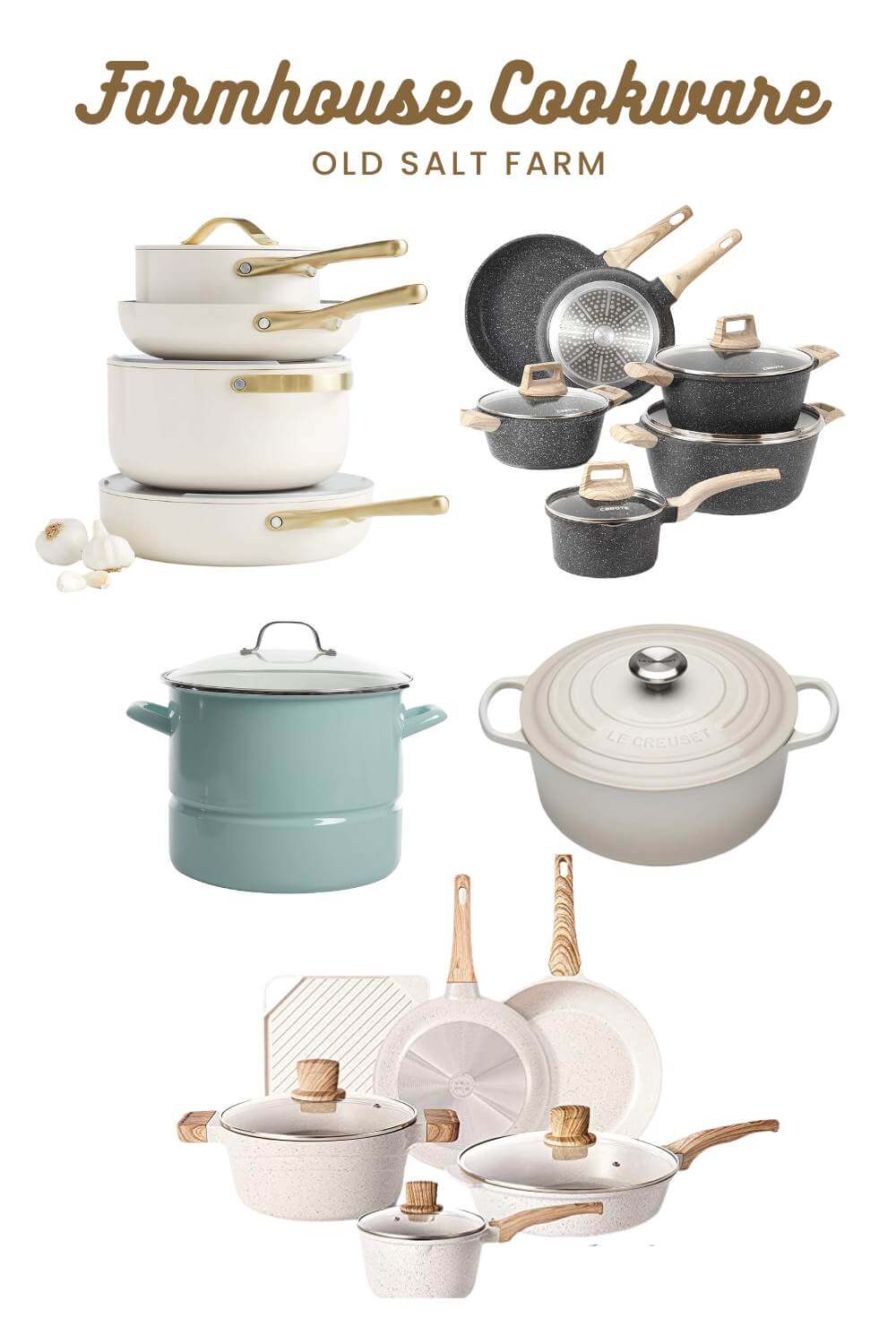 Farmhouse Cookware | Functional + Pretty | Old Salt Farm