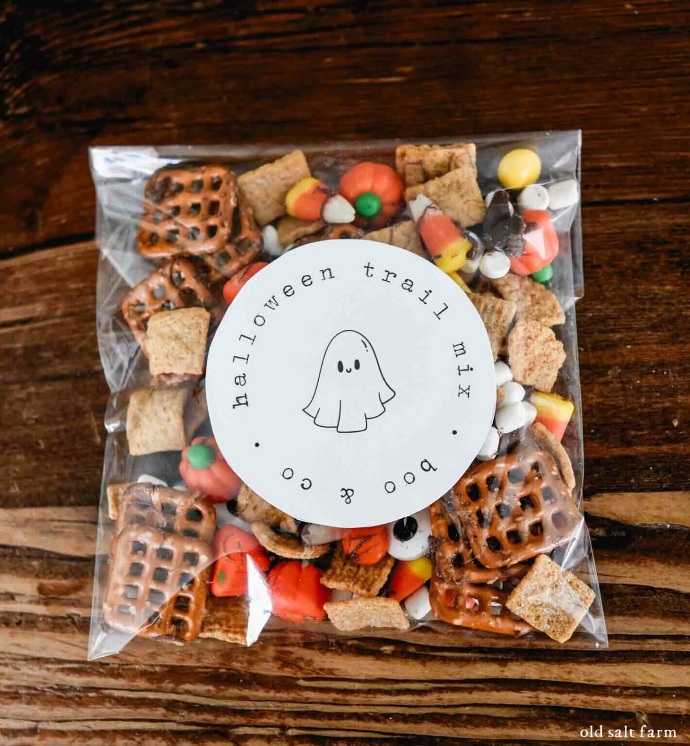 Halloween Trail Mix Recipe | Old Salt Farm