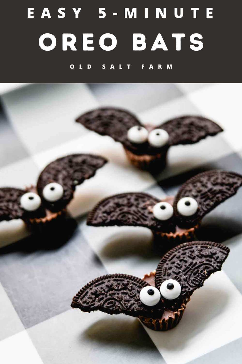 Oreo Bats: Easy Halloween Treat | Old Salt Farm
