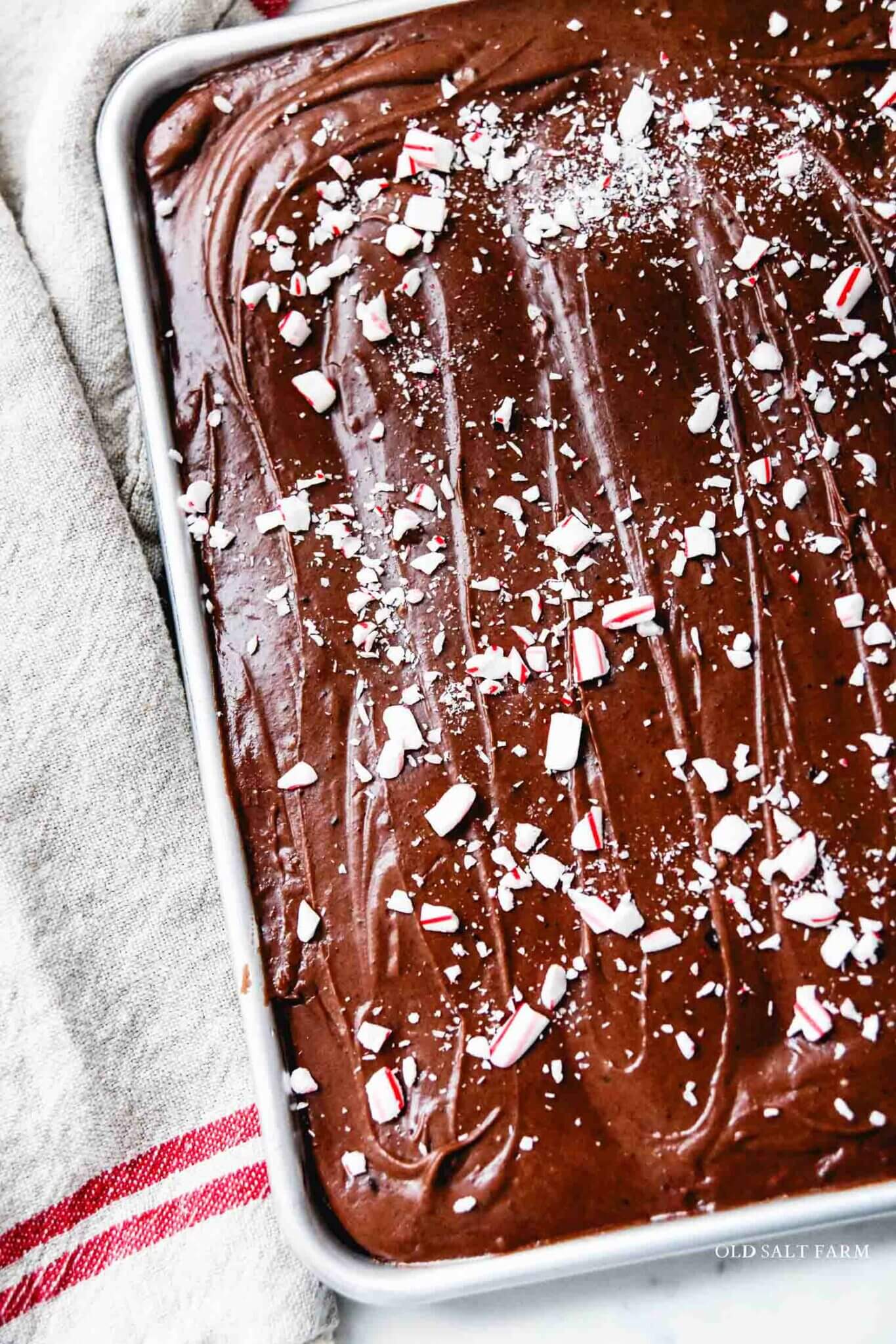 Chocolate Peppermint Cake Recipe | Old Salt Farm