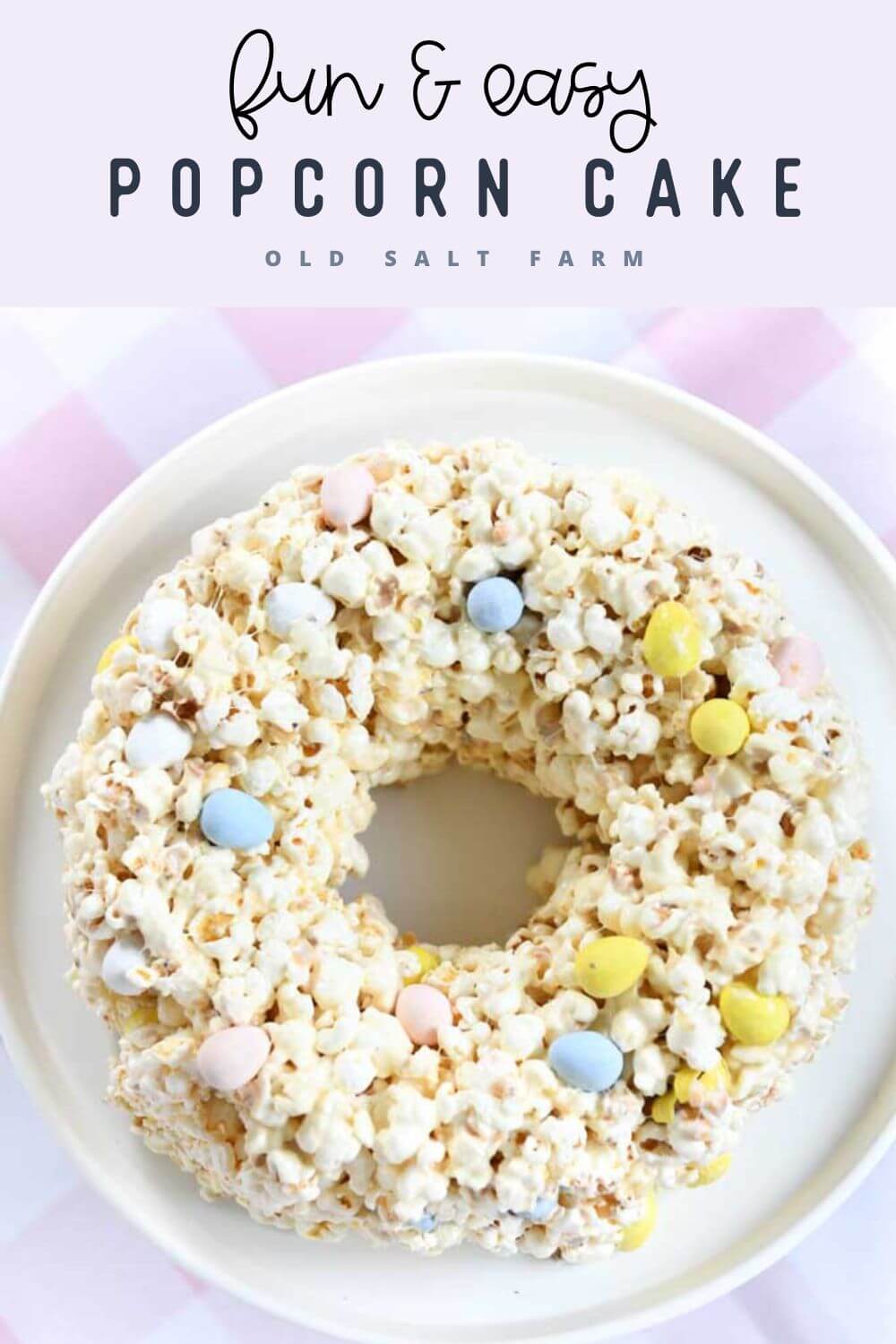 Popcorn Cake Recipe | Old Salt Farm