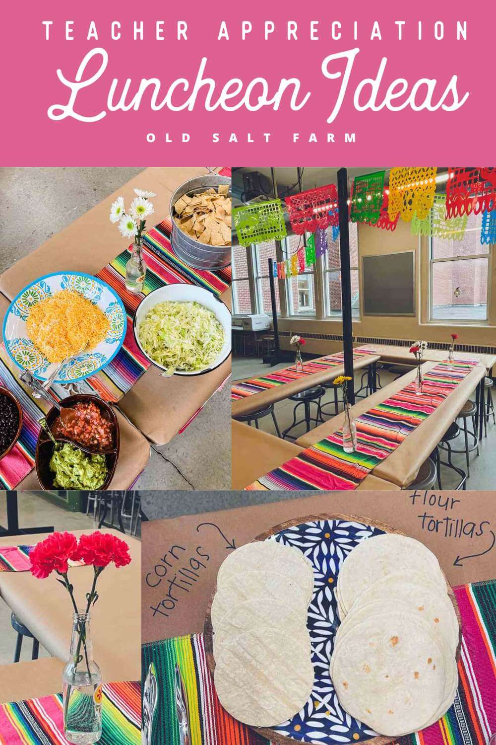 Easy Teacher Appreciation Luncheon Ideas | Old Salt Farm
