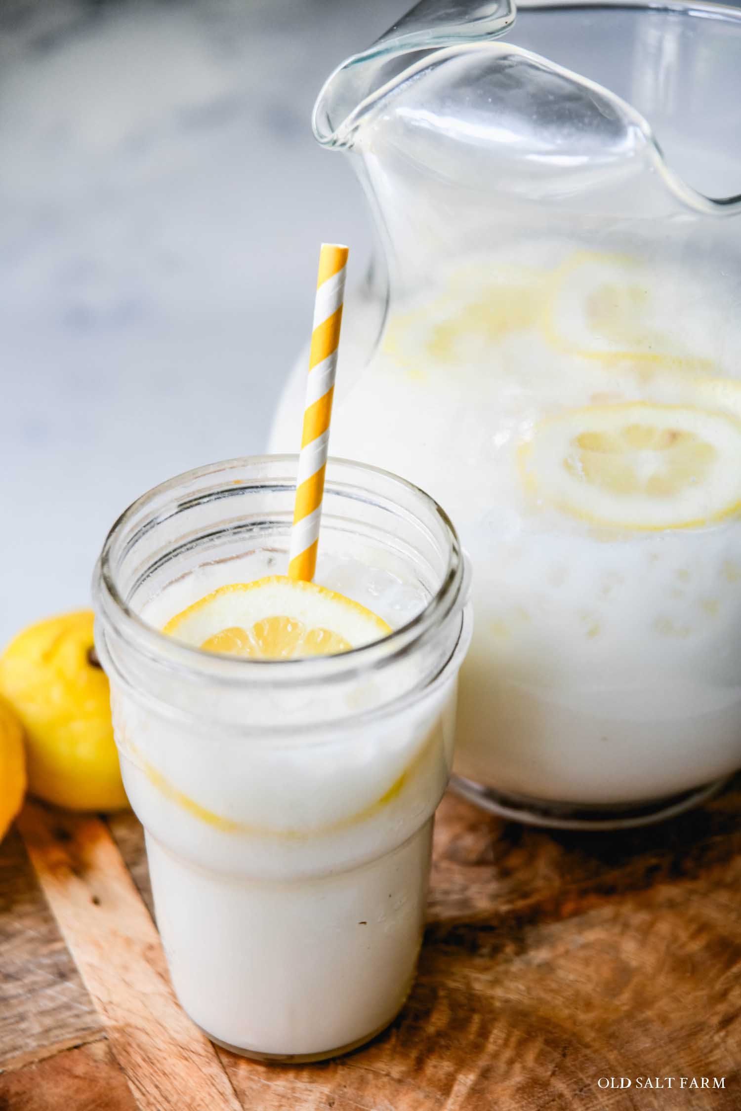 Creamy Lemonade Recipe | Old Salt Farm