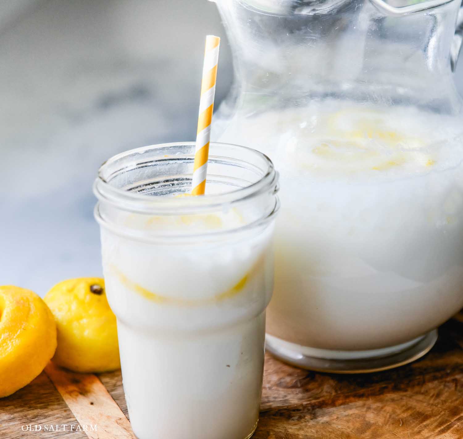 Creamy Lemonade Recipe | Old Salt Farm
