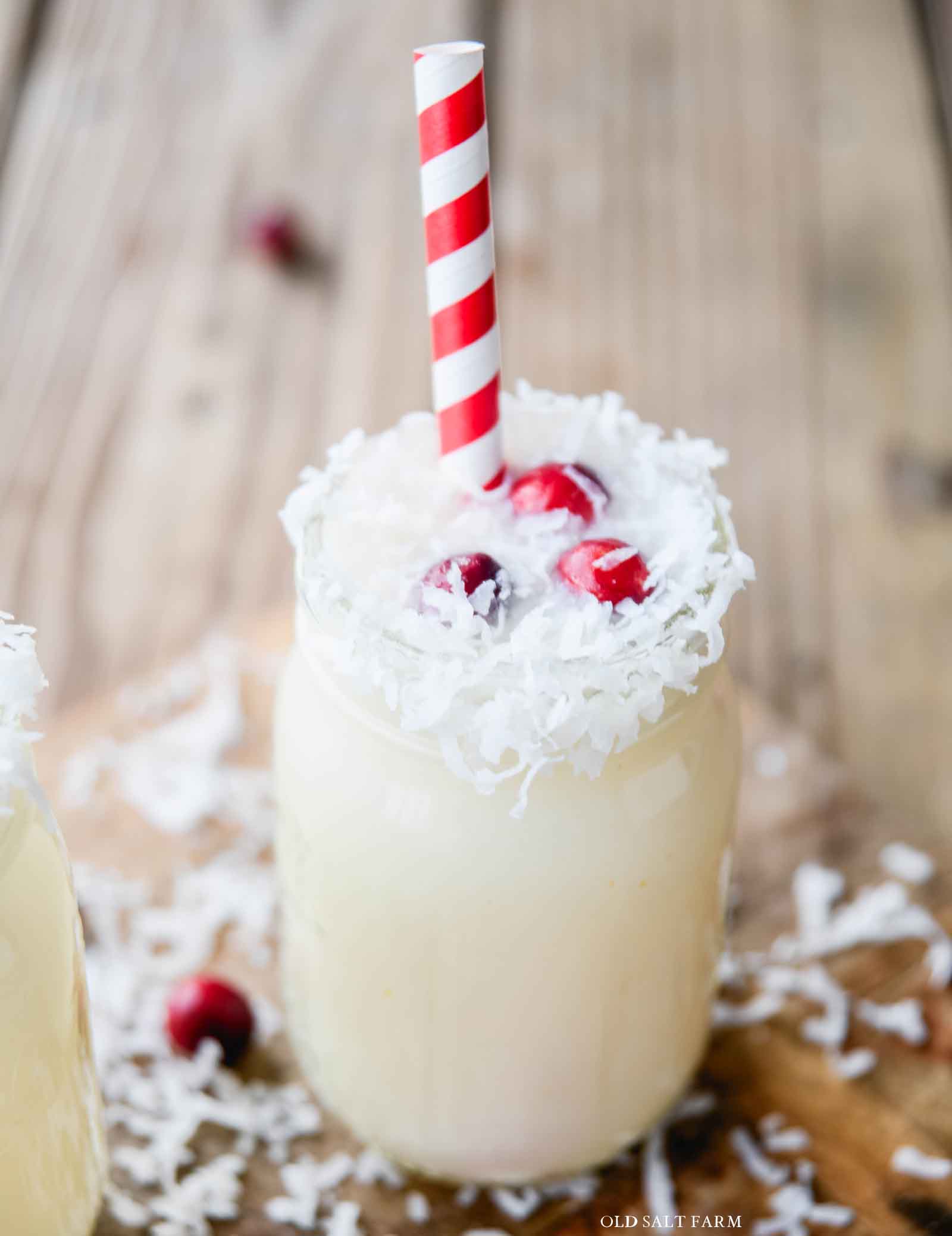 White Christmas Punch: Non-Alcoholic | Old Salt Farm